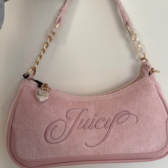 Juicy Couture | Bags | Juicy Couture Pink Shoulder Bag | Poshmark